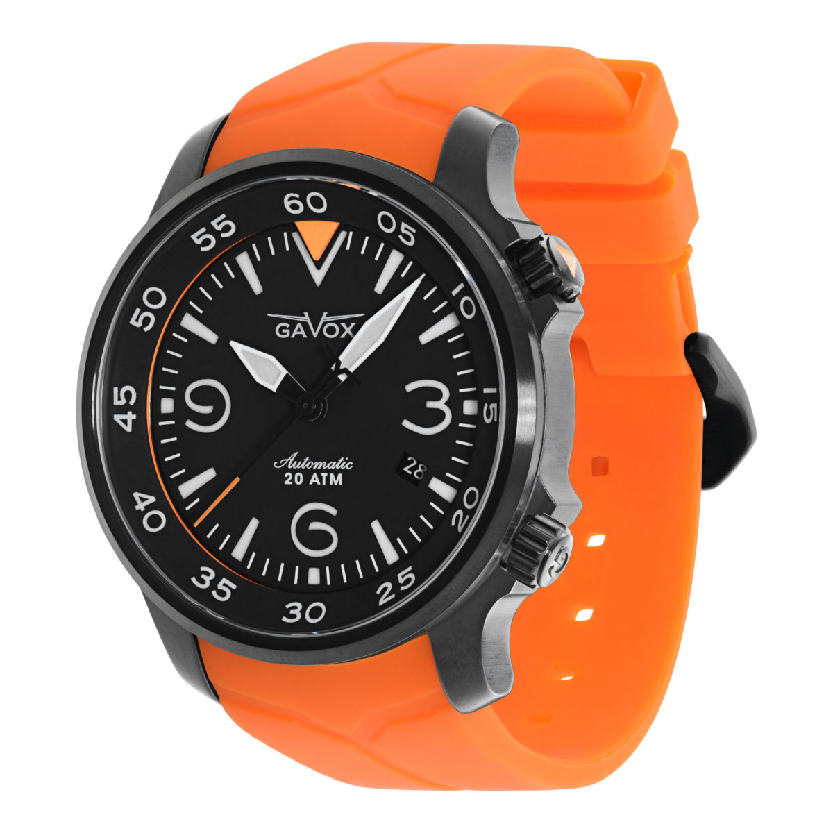Gavox AviDiver (Black PVD) – Gavox : Pilot, Marine, Diver, Motorsport ...